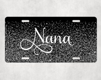 Nana Front License Plate - Etsy
