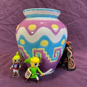Wind Waker - Zelda Planter 6 1/4 IN. - Dragon Roost Island - PORCELAIN ...