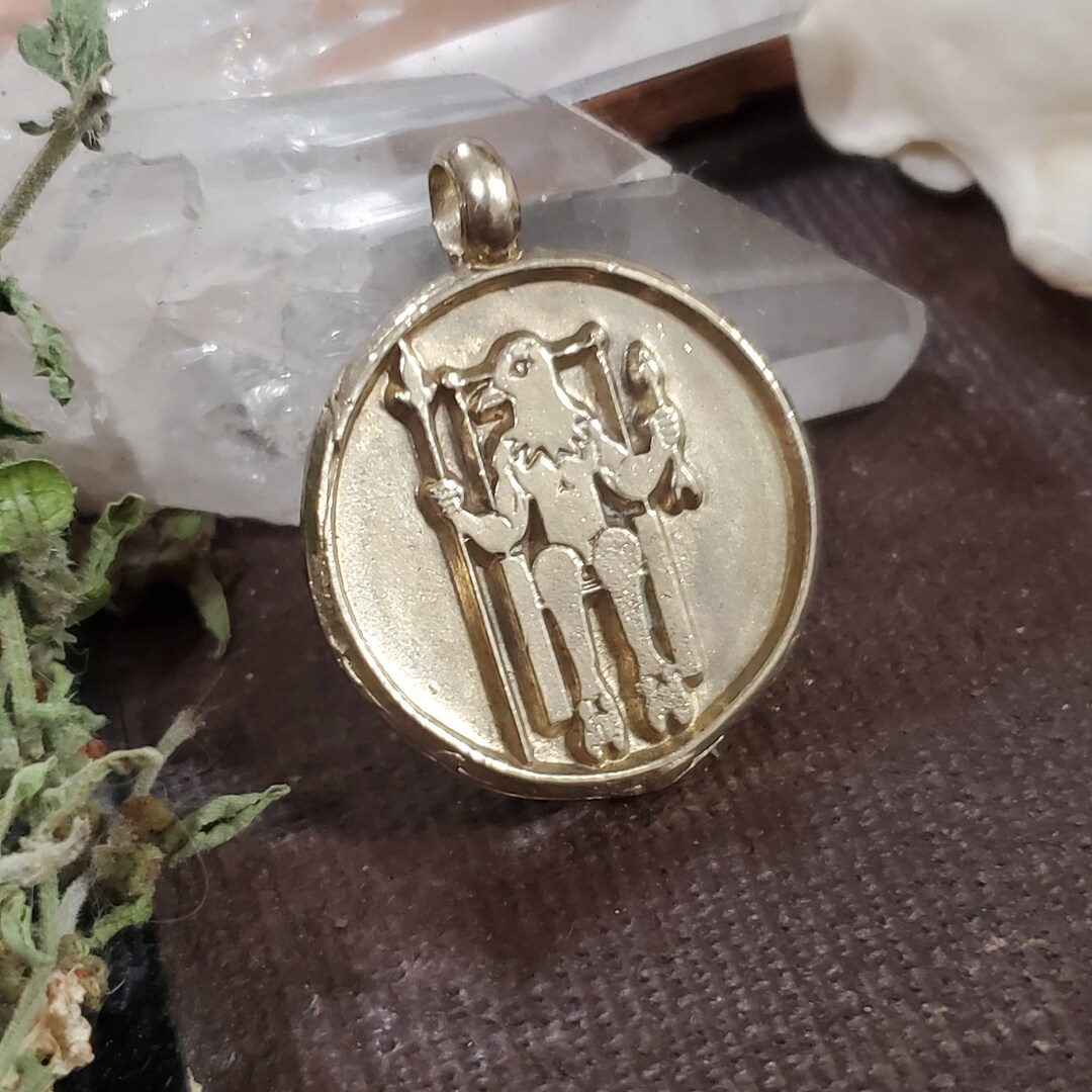 Picatrix Image of Saturn Two Sided Astrological Talisman - Etsy