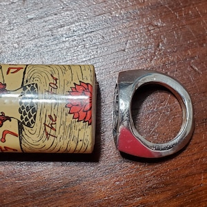 Gnostic Lion-headed Serpent Chnoubis Signet Ring - Etsy