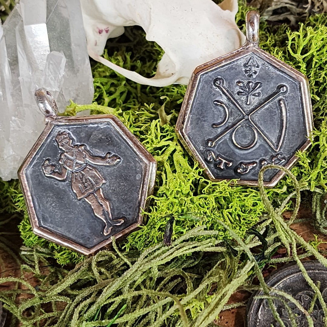 Heptagon Picatrix Image of Venus Two Sided Astrological Talisman - Etsy