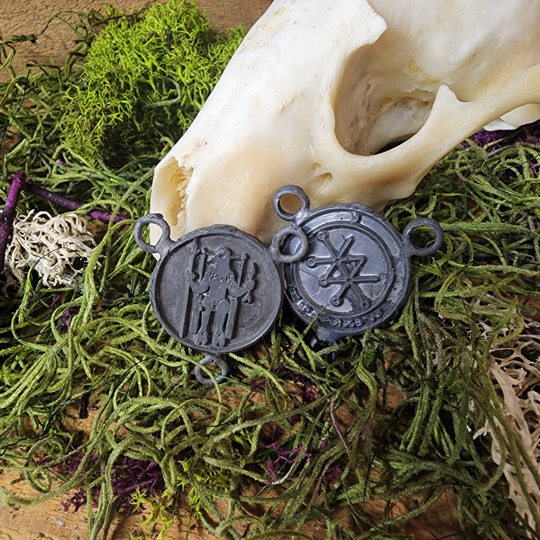 Picatrix Image of Saturn Two Sided Astrological Talisman - Etsy