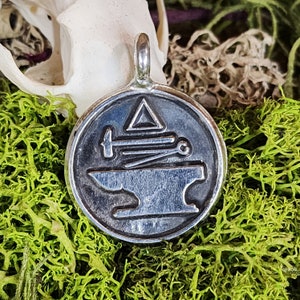 Anvil of Hephaistos Devotional Pendant - Hephaestus - Vulcan - Etsy