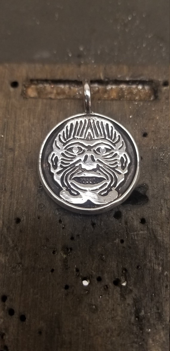 Humbaba / Huwawa Protection Two-sided Talisman | Etsy