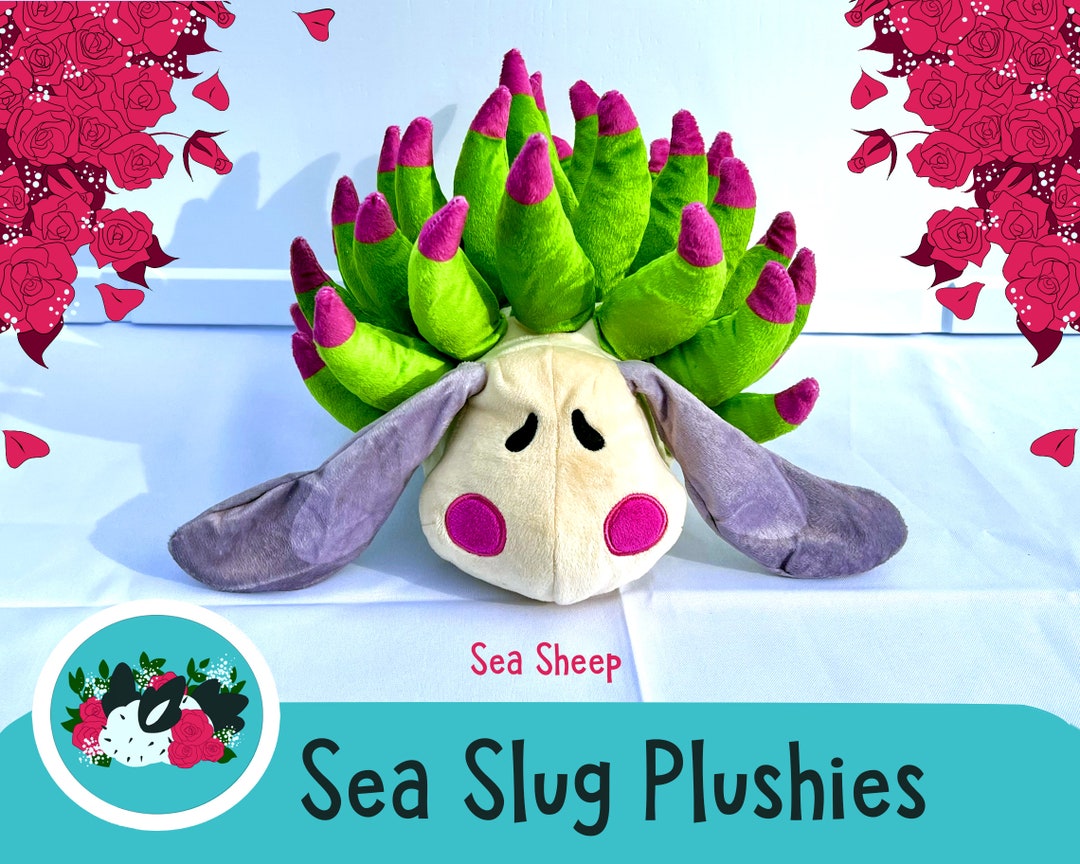Sea Slug Plushie - Sea Sheep - Etsy