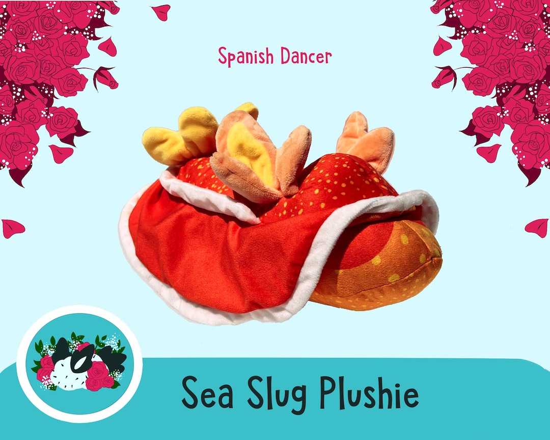 Sea Slug Plushie - Spanish Dancer - Etsy
