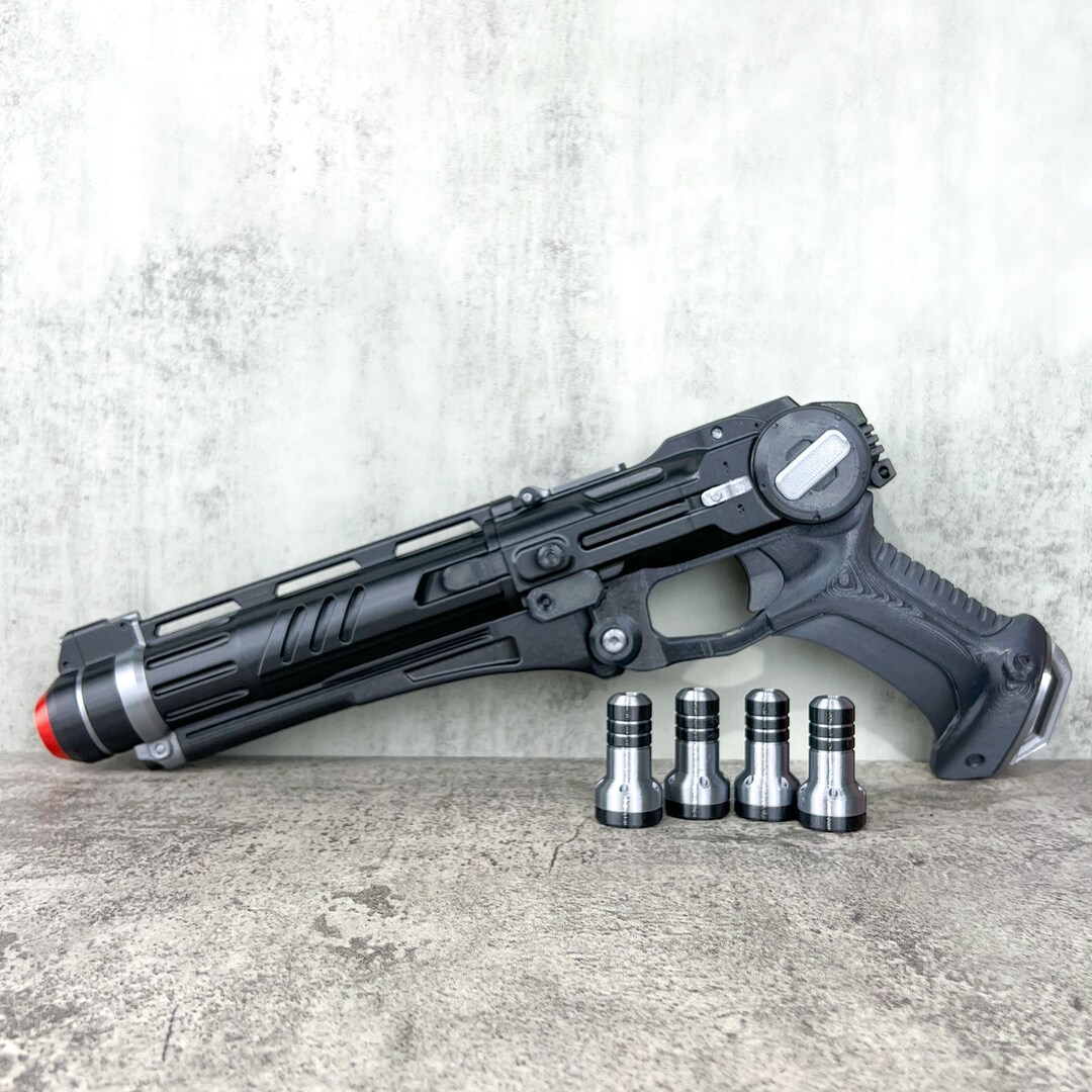 Westar-55 Blaster Cosplay, Larp Props Replica, Post Apocalyptic Larp, Cyberpunk Cosplay Prop, 3d ...
