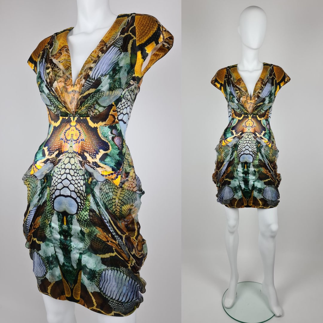 Alexander Mcqueen Plato's Atlantis S/S 2010 Reptile Print Multicolor ...