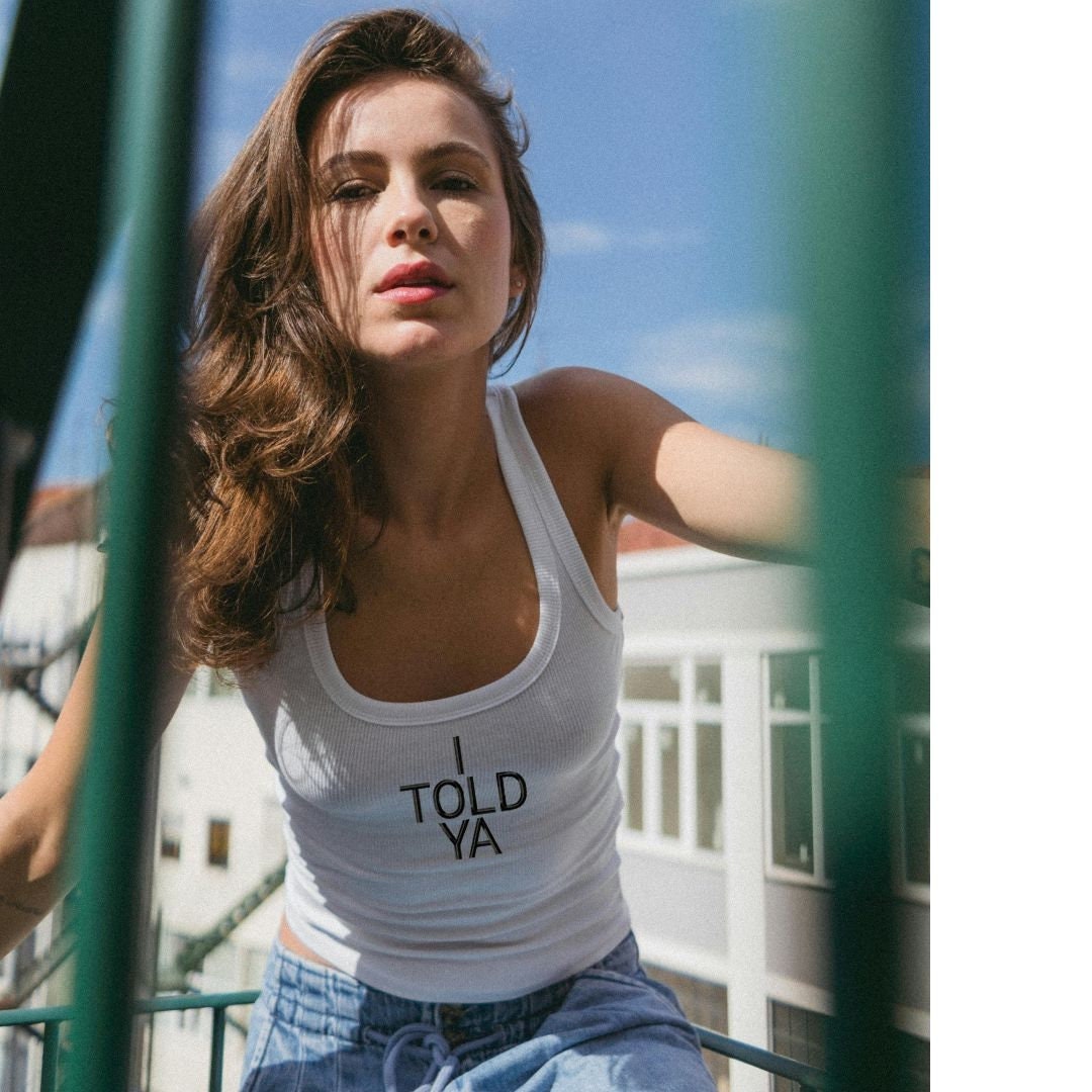 Personalized I Told Ya Tank Top, I TOLD YA Challengers Movie Inspired ...