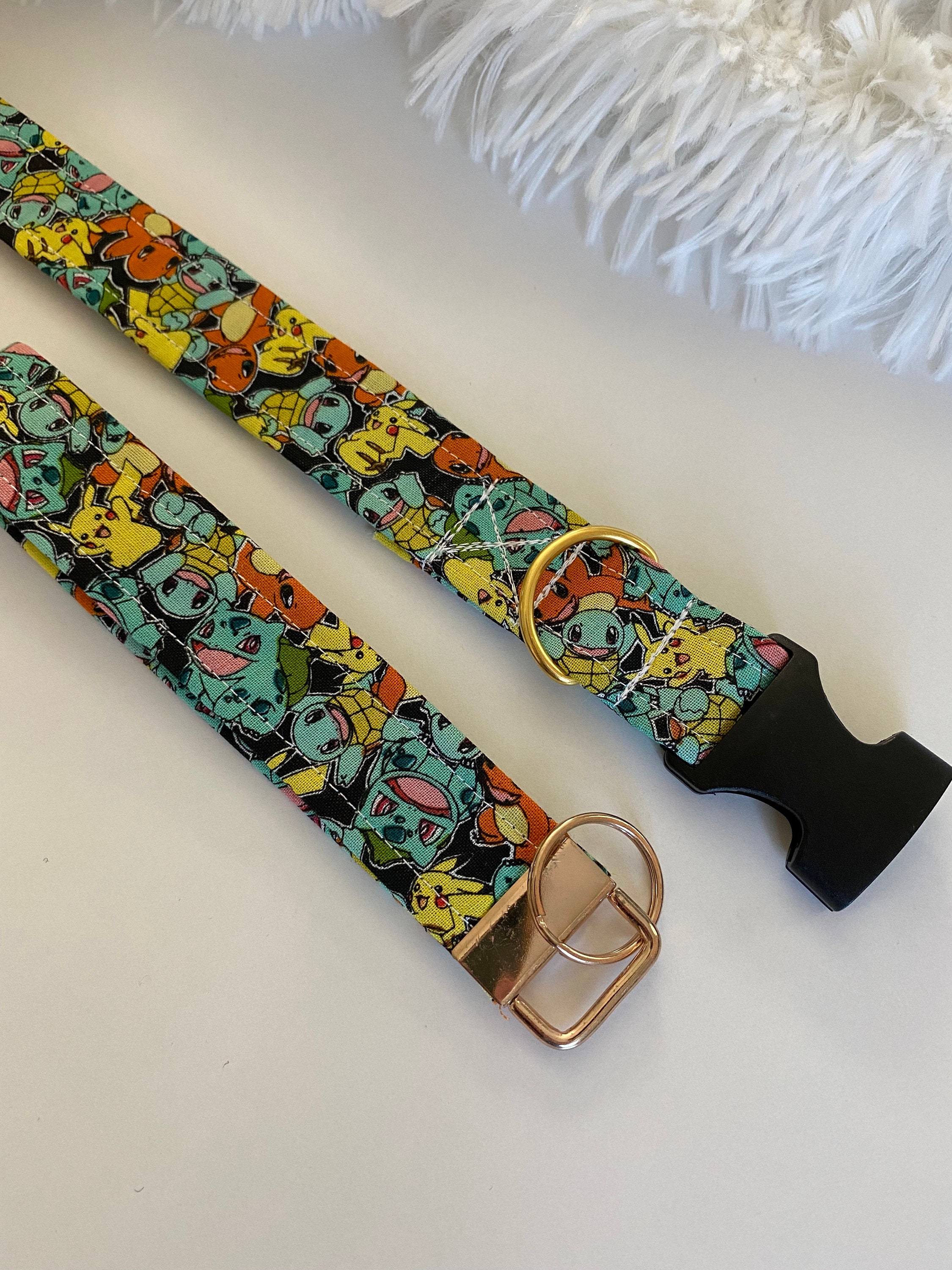Pokemon Dog Collar // Cat Collar // Adjustable // Pet Collar - Etsy