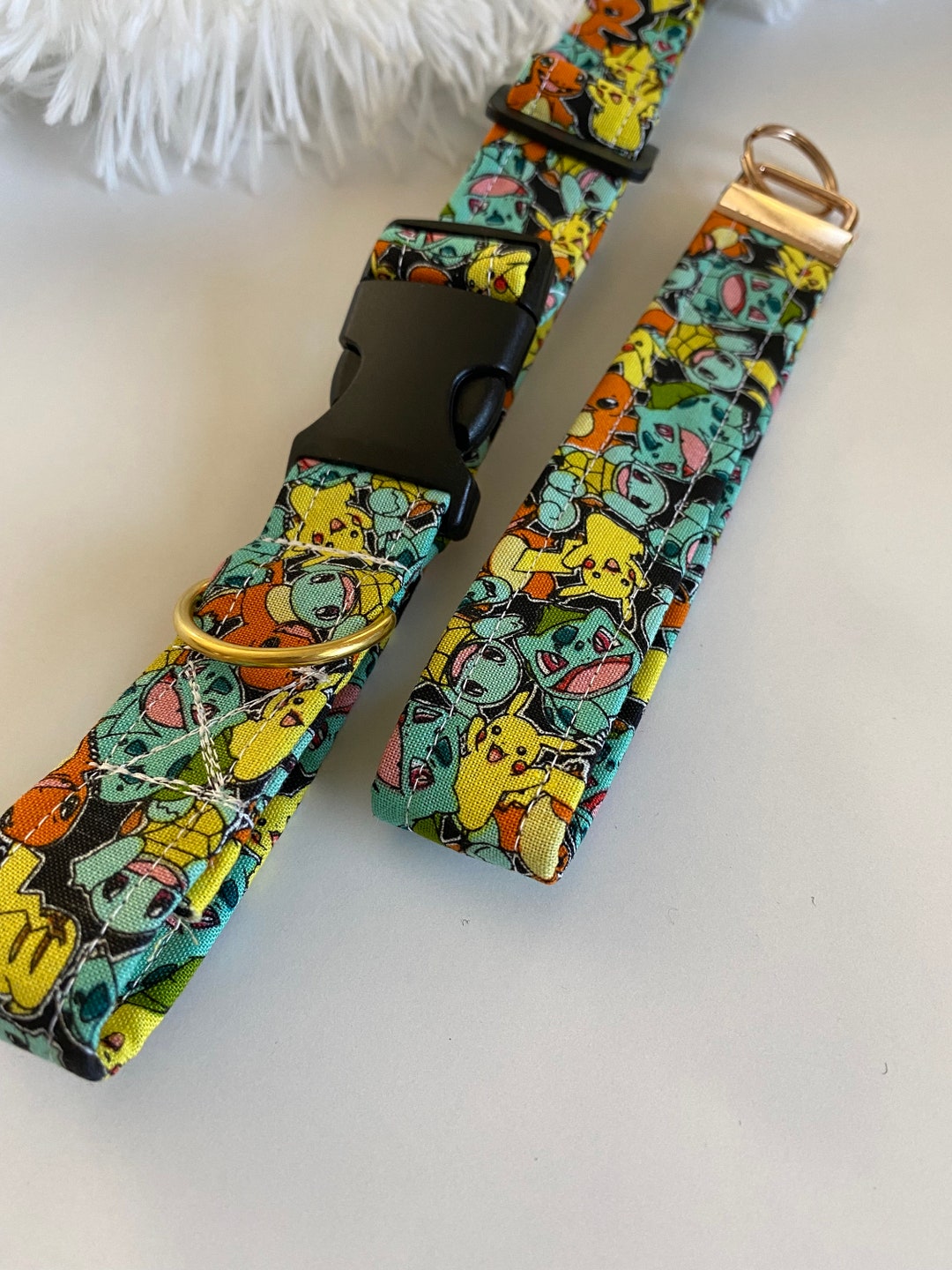 Pokemon Dog Collar // Cat Collar // Adjustable // Pet Collar - Etsy