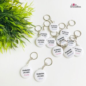 Back to School Personalized Keychain for Kid's Backpack, Back to School ...