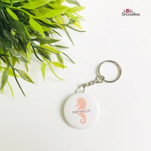 Back to School Personalized Keychain for Kid's Backpack, Back to School ...
