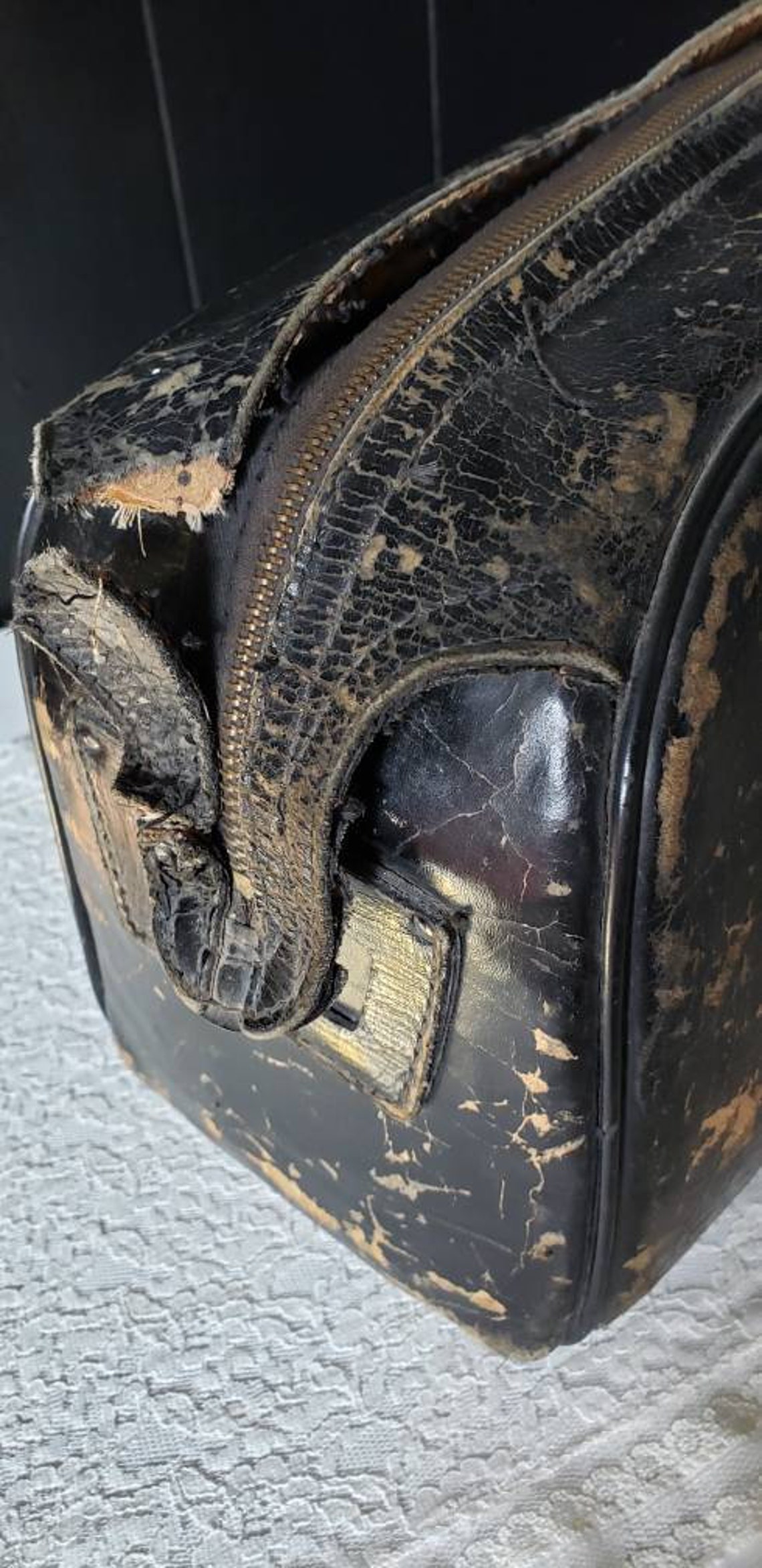 Leather Doctor's Bag Vintage 1930s Medical Bag House Call Bag Vintage ...