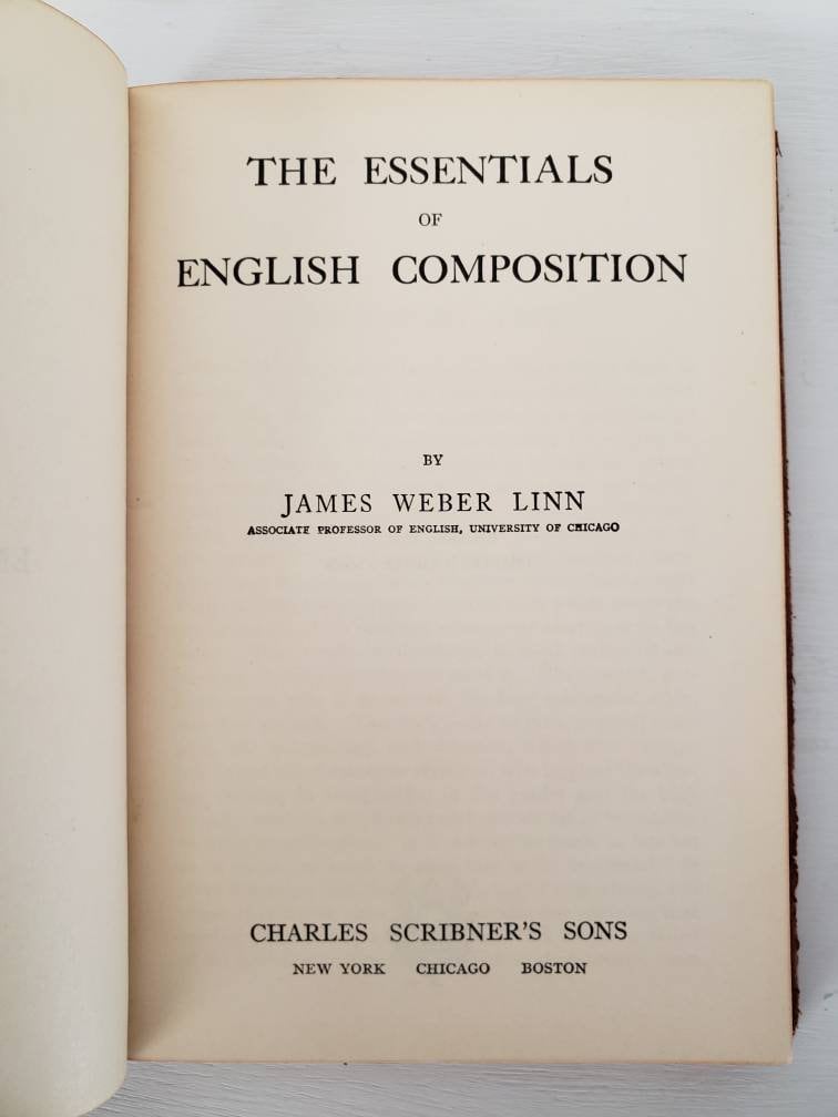 The Essentials of English Composition - English Textbook - James W ...