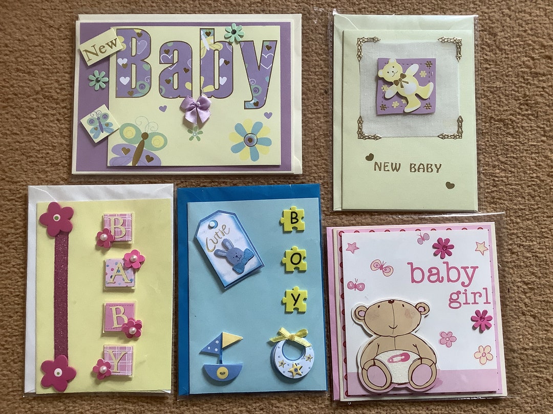 New Baby Cards - Etsy