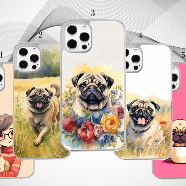 Pug Phone - Etsy