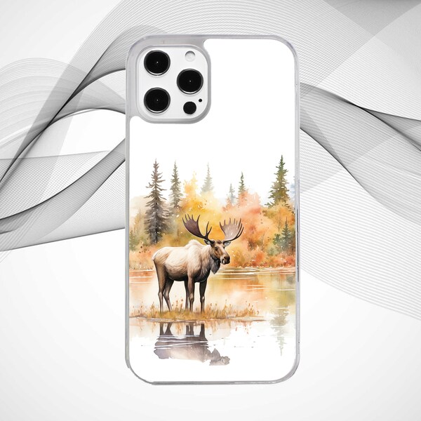 Moose Phone Case - Etsy