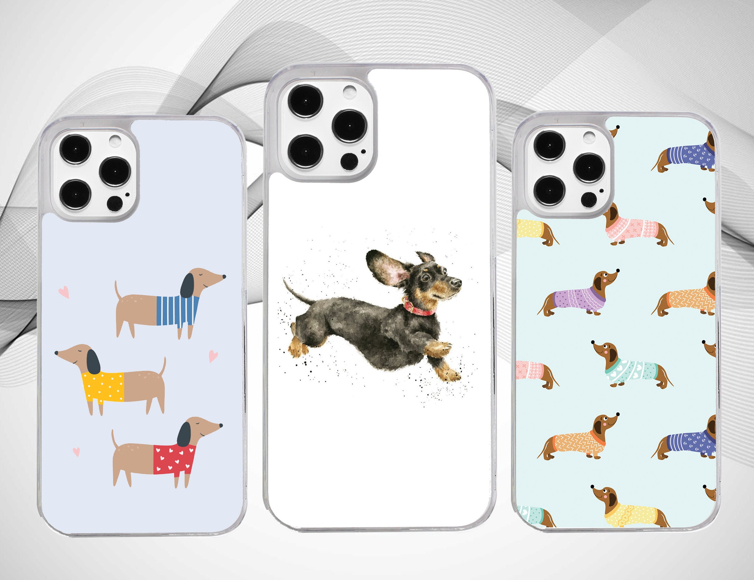 Sausage Dog Cute Dog Phone Case for Iphone Samsung Huawei - Etsy
