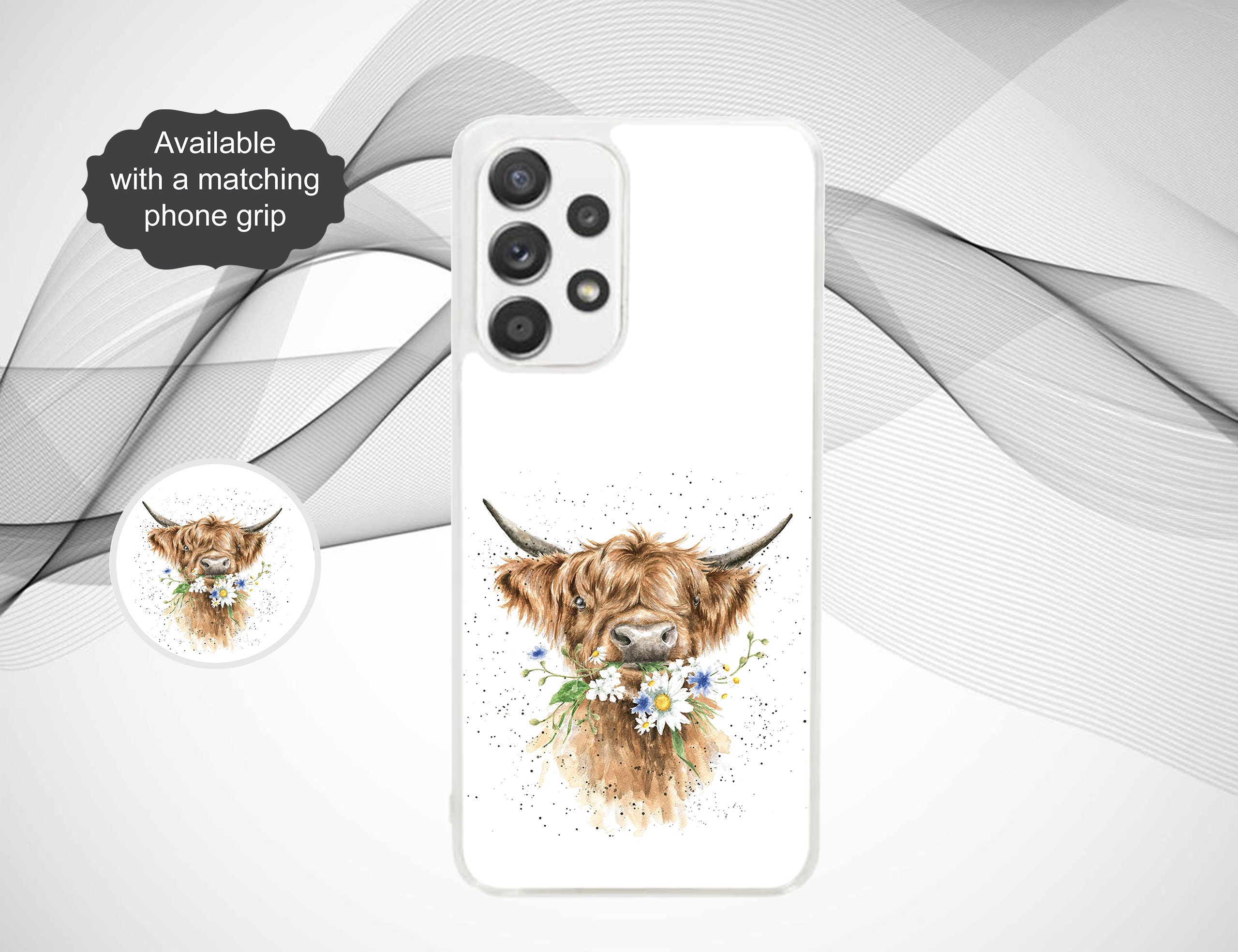 Samsung Cow Phone Case - Etsy