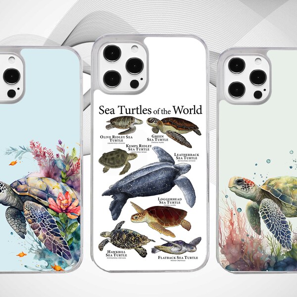 Turtle Phone Case - Etsy