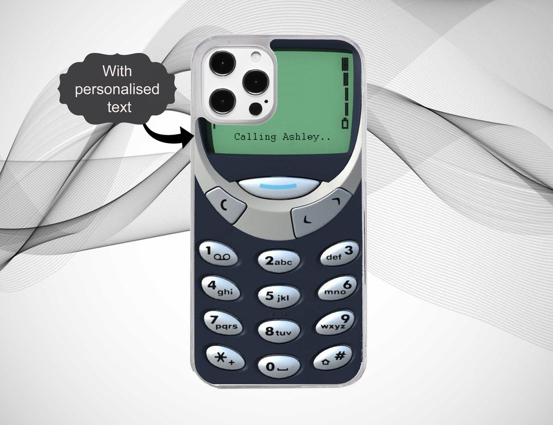 Personalised Nokia 3310 Retro Phone Case Cover Iphone Samsung Etsy