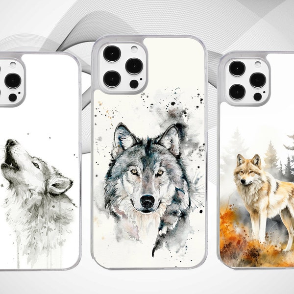 Wolf Iphone Case - Etsy
