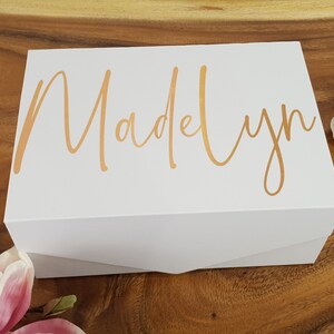 Personalised Gift Box/ Namesake Box/ Decal and Box Only/ Custom Name ...