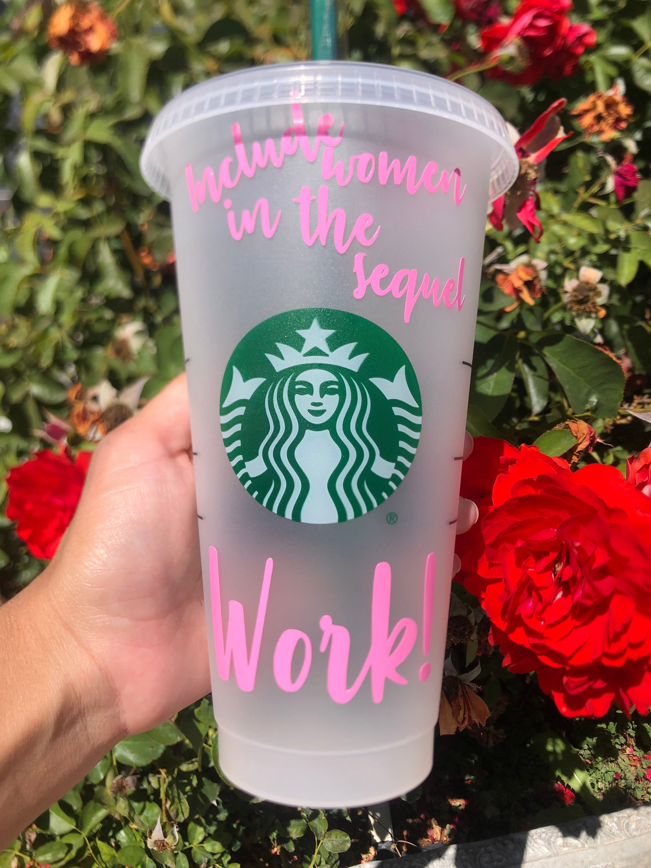 Hamilton Include Women in the Sequel Work Starbucks Reusable - Etsy