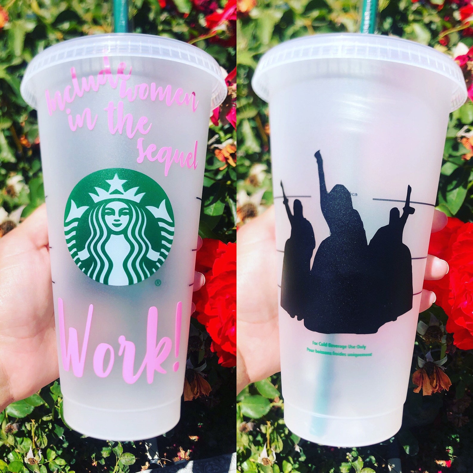Hamilton Include Women in the Sequel Work Starbucks Reusable - Etsy