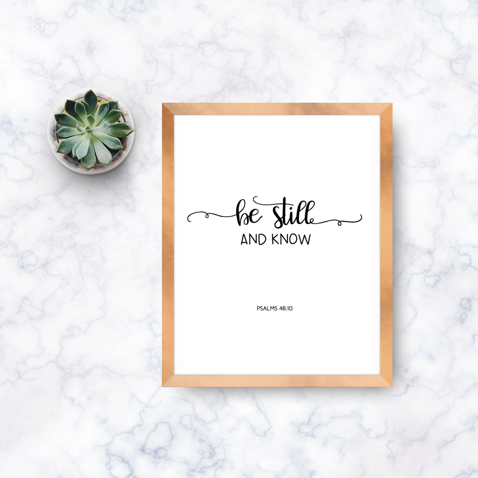 Be Still and Know Instant Download Printable - Etsy