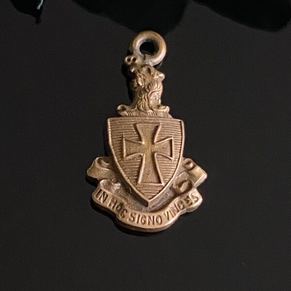 Antique Knights Templar Pendant - Etsy