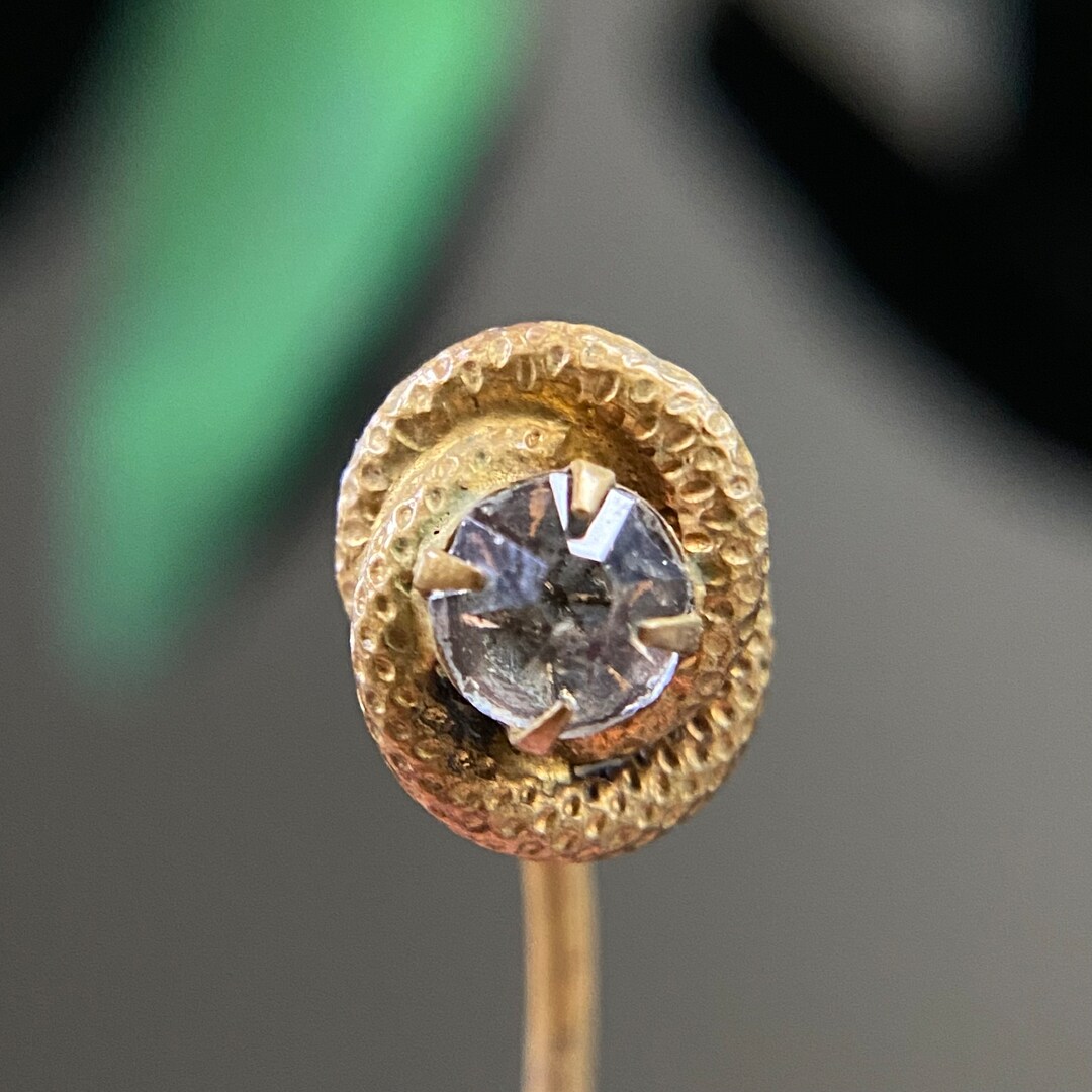 Victorian Love Knot Paste Stick Pin - Etsy