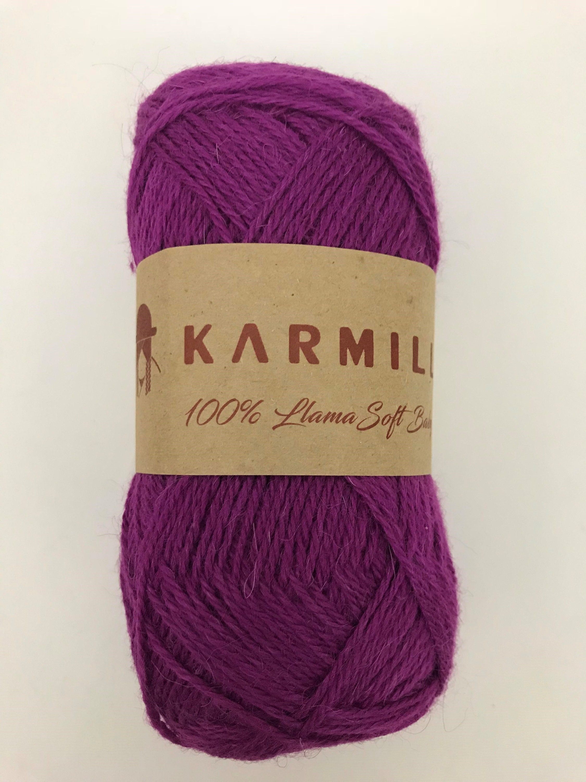 100% Llama Soft Baby Yarn, Llama Wool, Skein 50 grams, Llama yarn ...