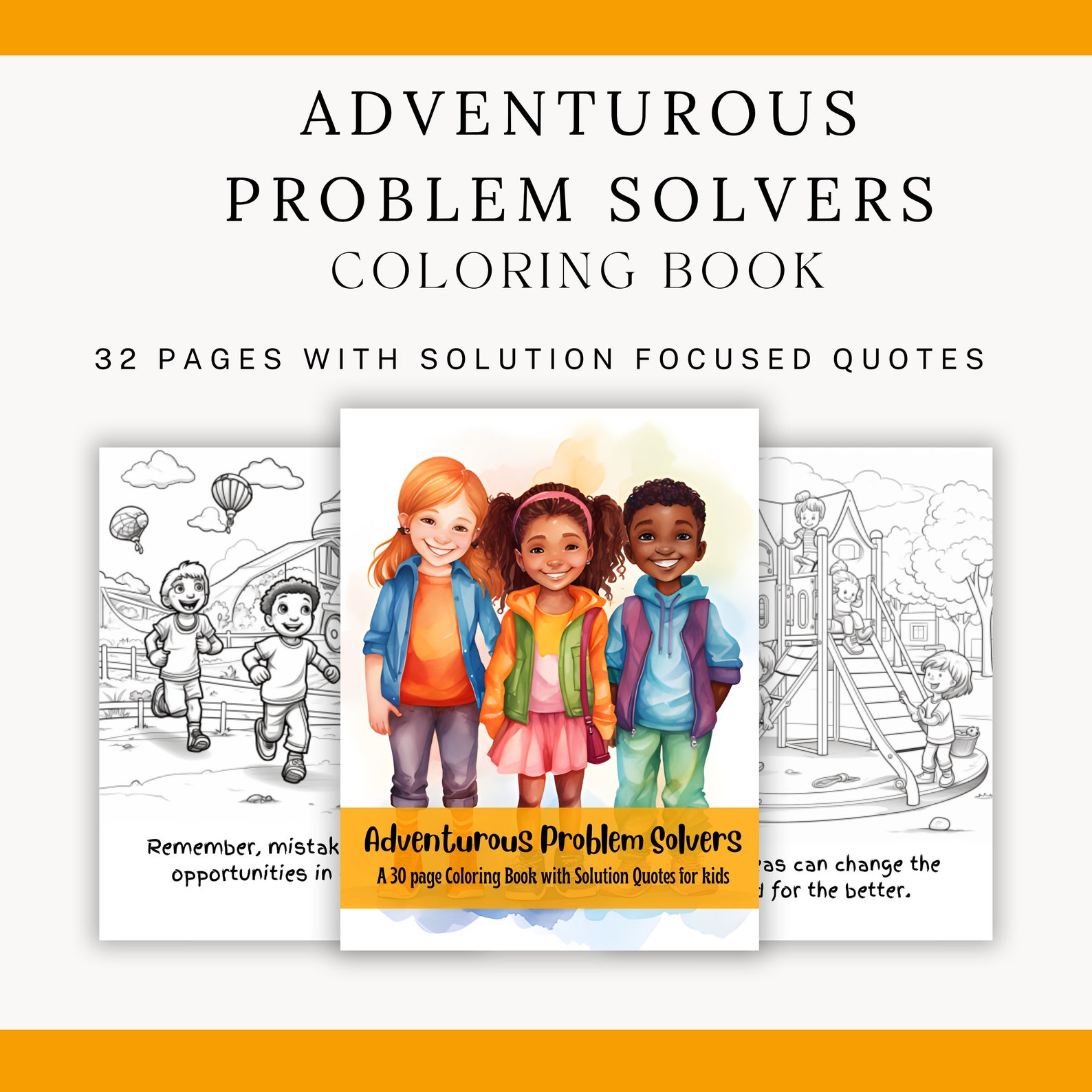 Printable Problem Solver Coloring Book | Empowering Kids to Be Problem ...
