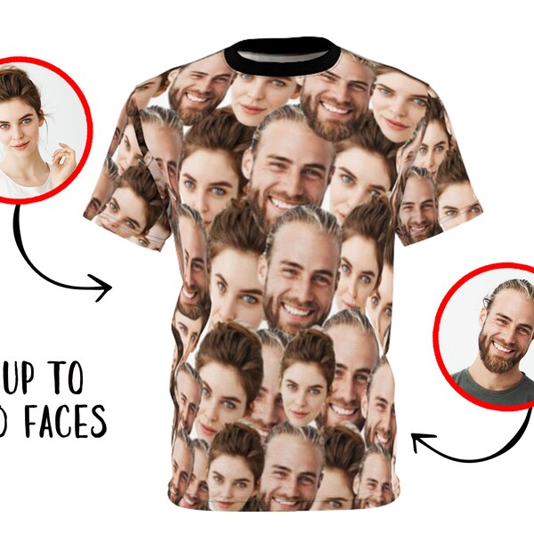 Custom Face Shirt - Etsy
