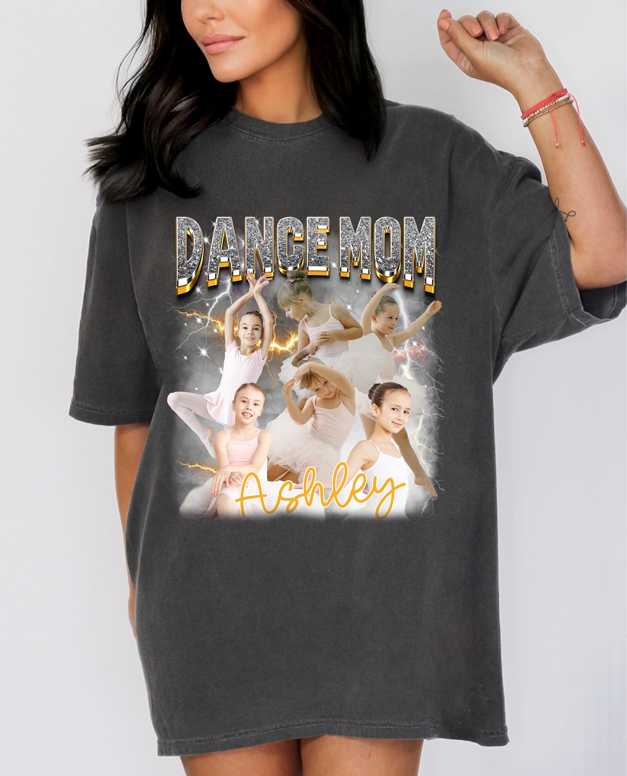 Custom Dance Mom Shirt With Photos & Name - Mothers Day Personalized ...