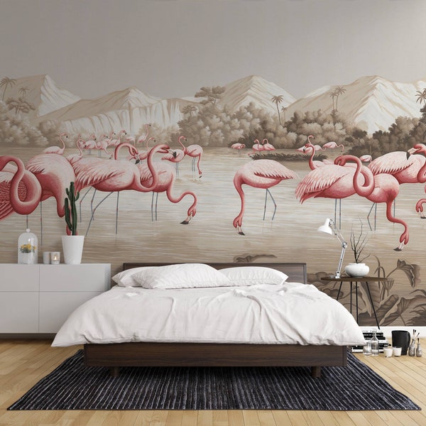 Chinoiserie Wallpaper Mural - Etsy