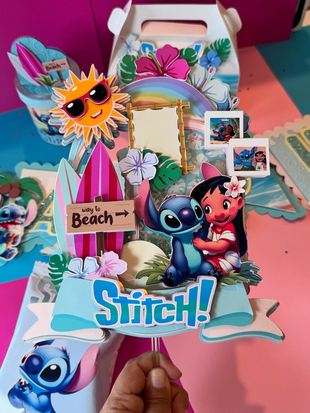 Lilo&stitch Cake Topper, Centerpiece - Etsy