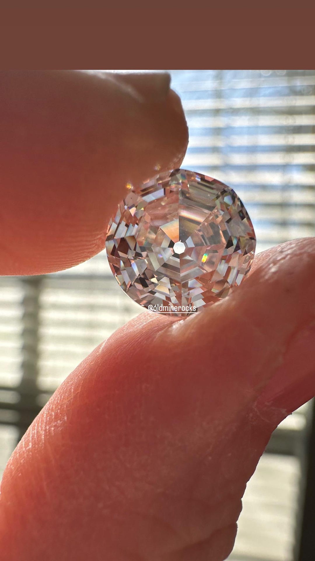 Round Step Cut Diamond Simulant Cubic Zirconia - Etsy