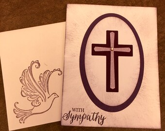 Christian Sympathy Notecards with Prayer or Scripture