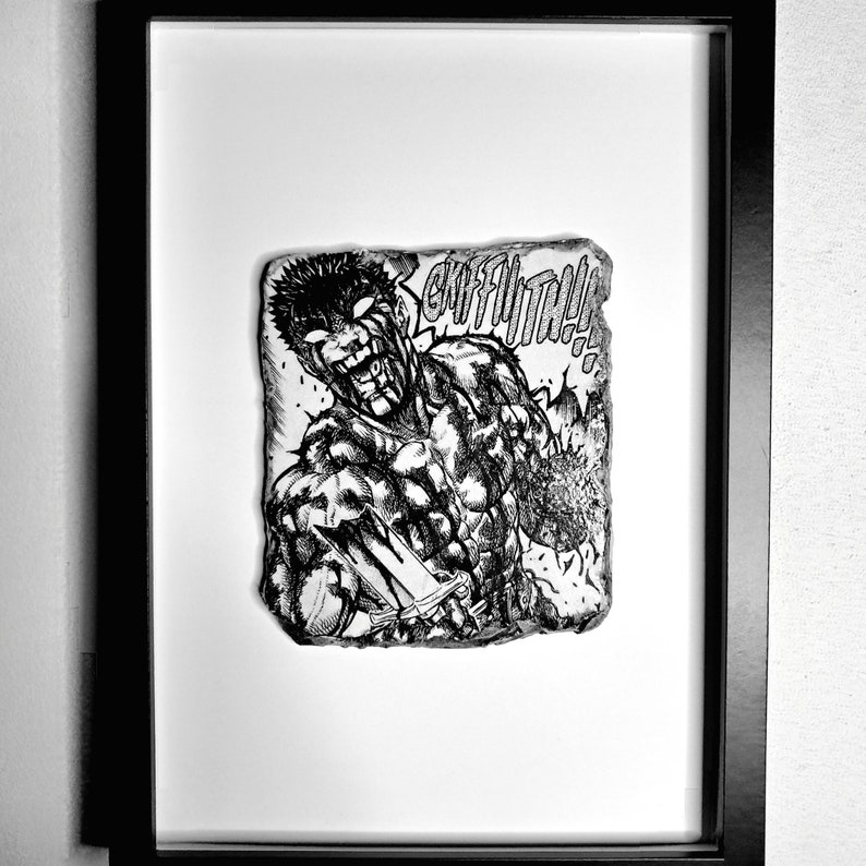 Ber.serk Manga Wall Decor , Guts Griffith Anime Artwork Wall Decor ...