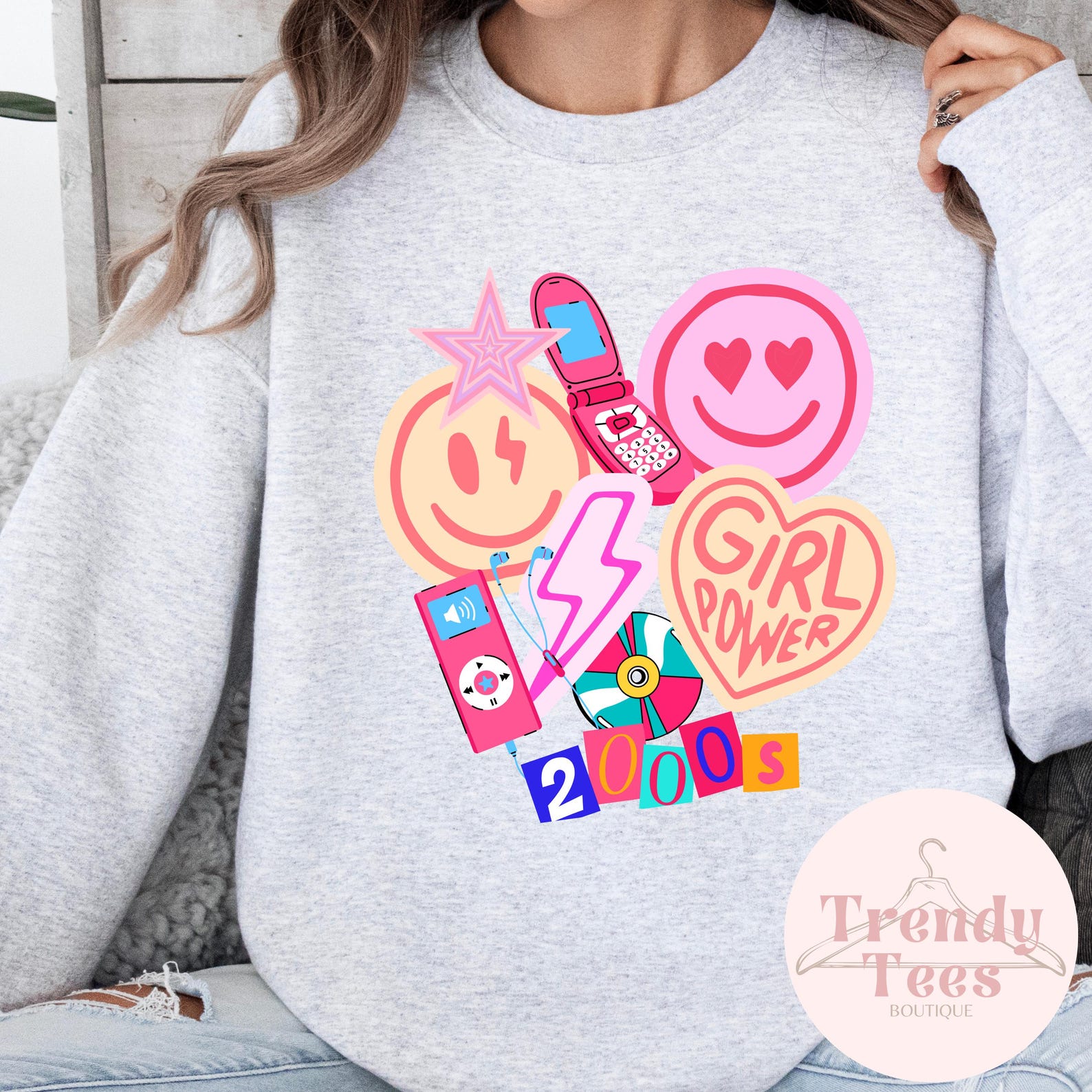 Throwback, Svg , Png, 2000, Retro, Groovy, Pink, Smiley Face, Vintage ...