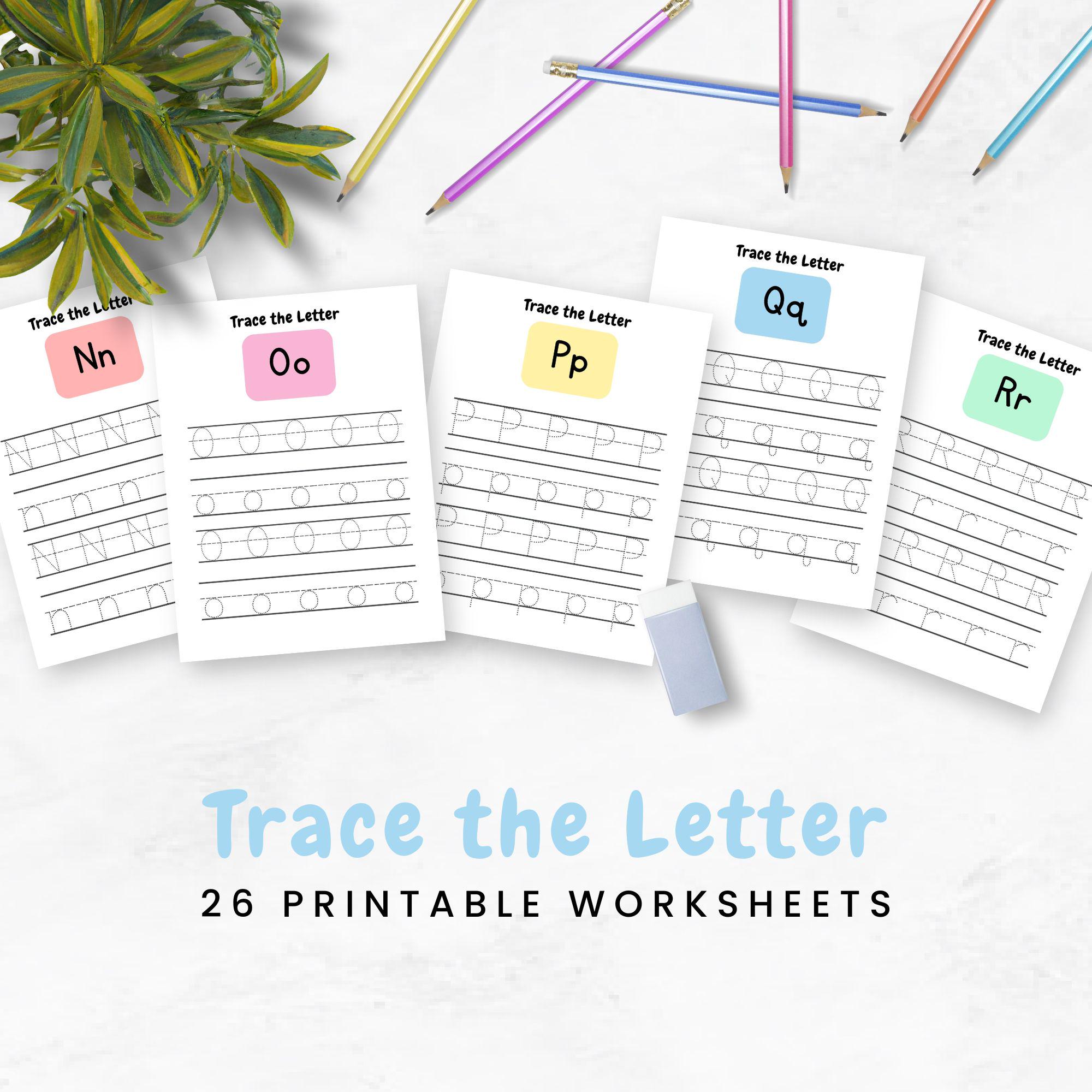 Handwriting Practice Sheets for First Grade | Printable Writing Paper ...