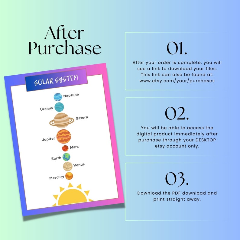 Educational Posters Pre-k Set of Educational Posters Homeschool ...