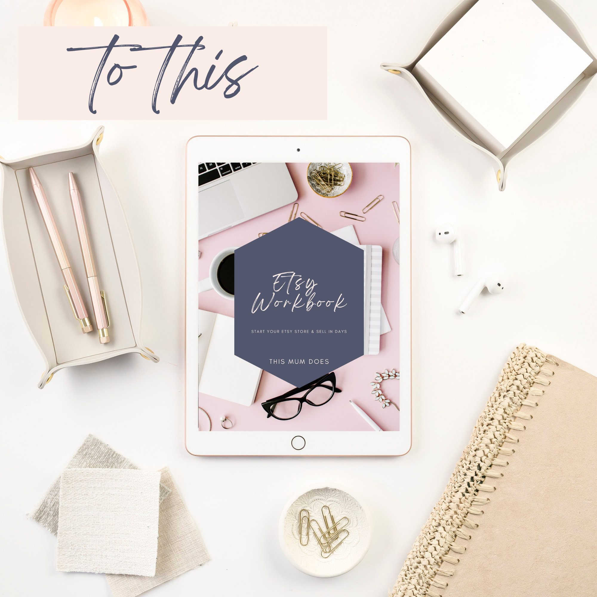 Ebook Template Canva Simple | Workbook Template, Lead Magnet Template ...