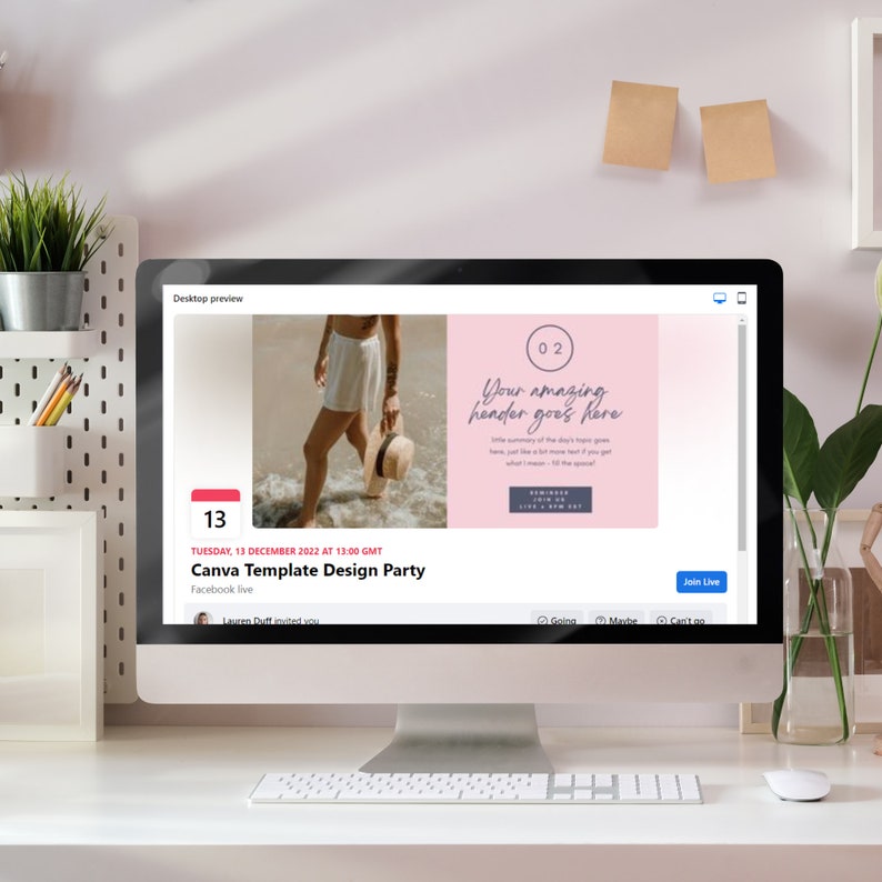 25 Facebook Event Cover Template | Facebook Templates, Canva Social ...