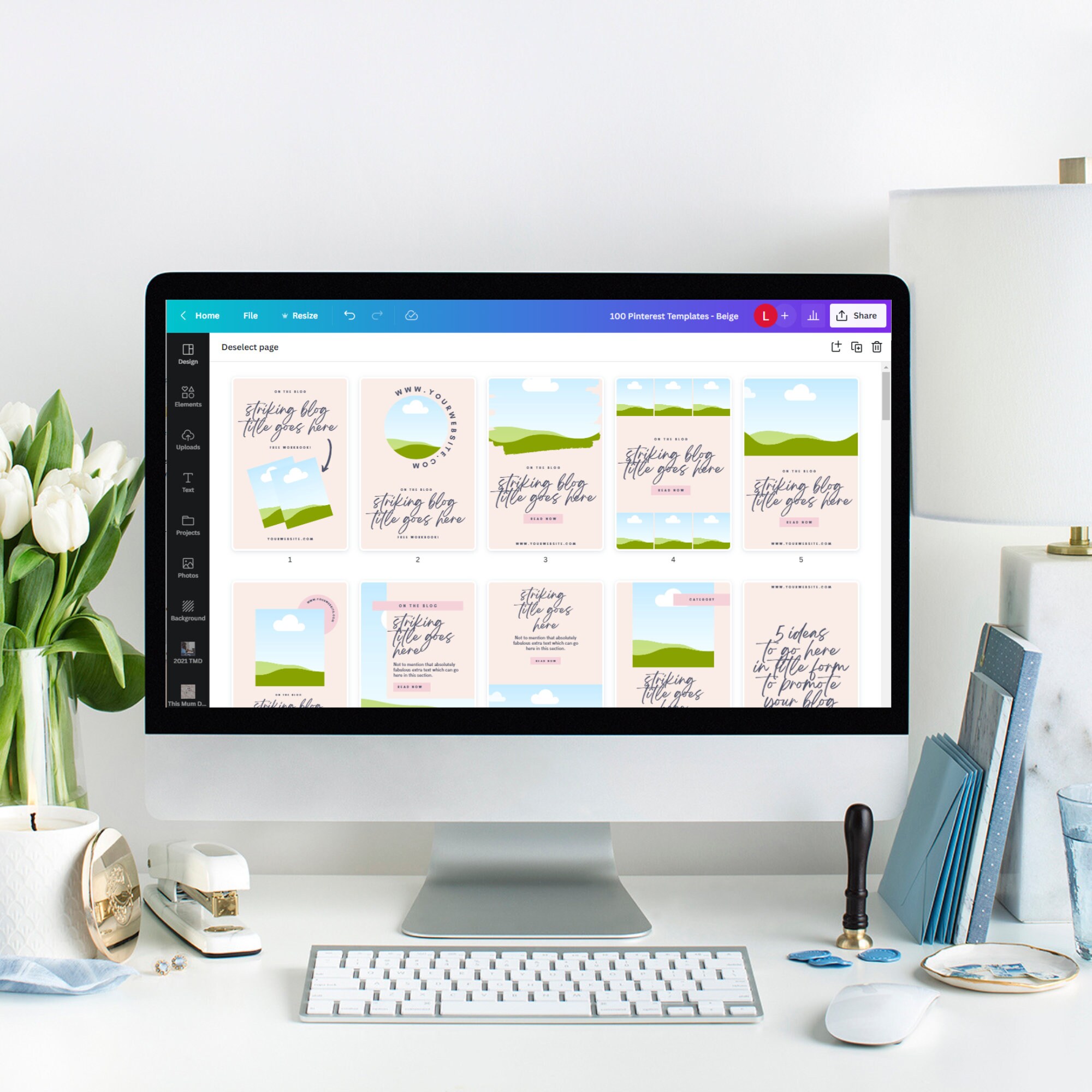Pinterest Templates for Coaches | Pinterest Marketing, Pin Templates ...