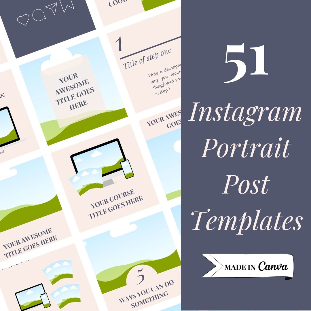 Instagram Post Canva Templates for Online Business Owners. Easily ...