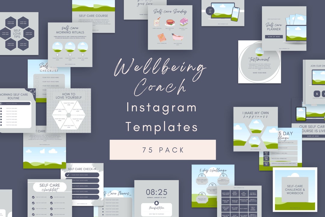 Wellbeing Coach Templates | Wellbeing Templates | Manifest Wellbeing ...